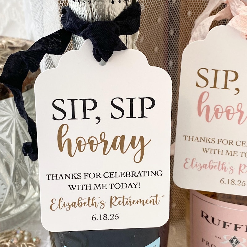 Retirement Tags - Etsy