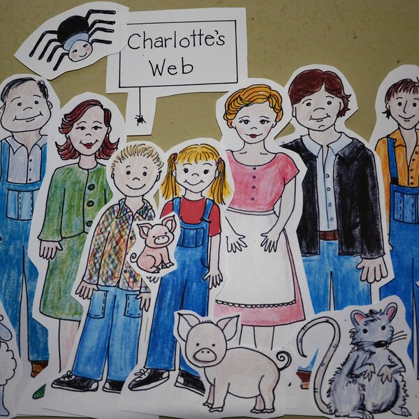 Charlotte Web Etsy