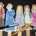 Little House on the Prairie Paper Dolls Puppets Printable in Color ...