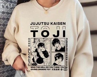 Toji Fushiguro Hoodie - Etsy