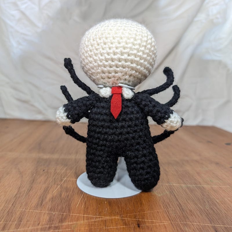 Slenderman Plush - Etsy
