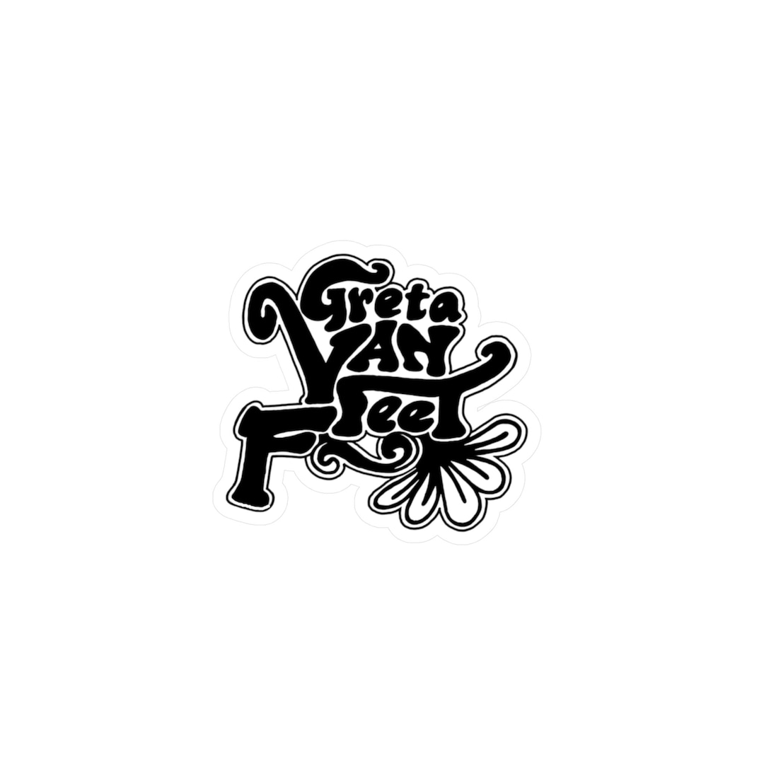 Greta Van Fleet Vintage "flower Power" Logo Sticker *WATERPROOF* - Etsy