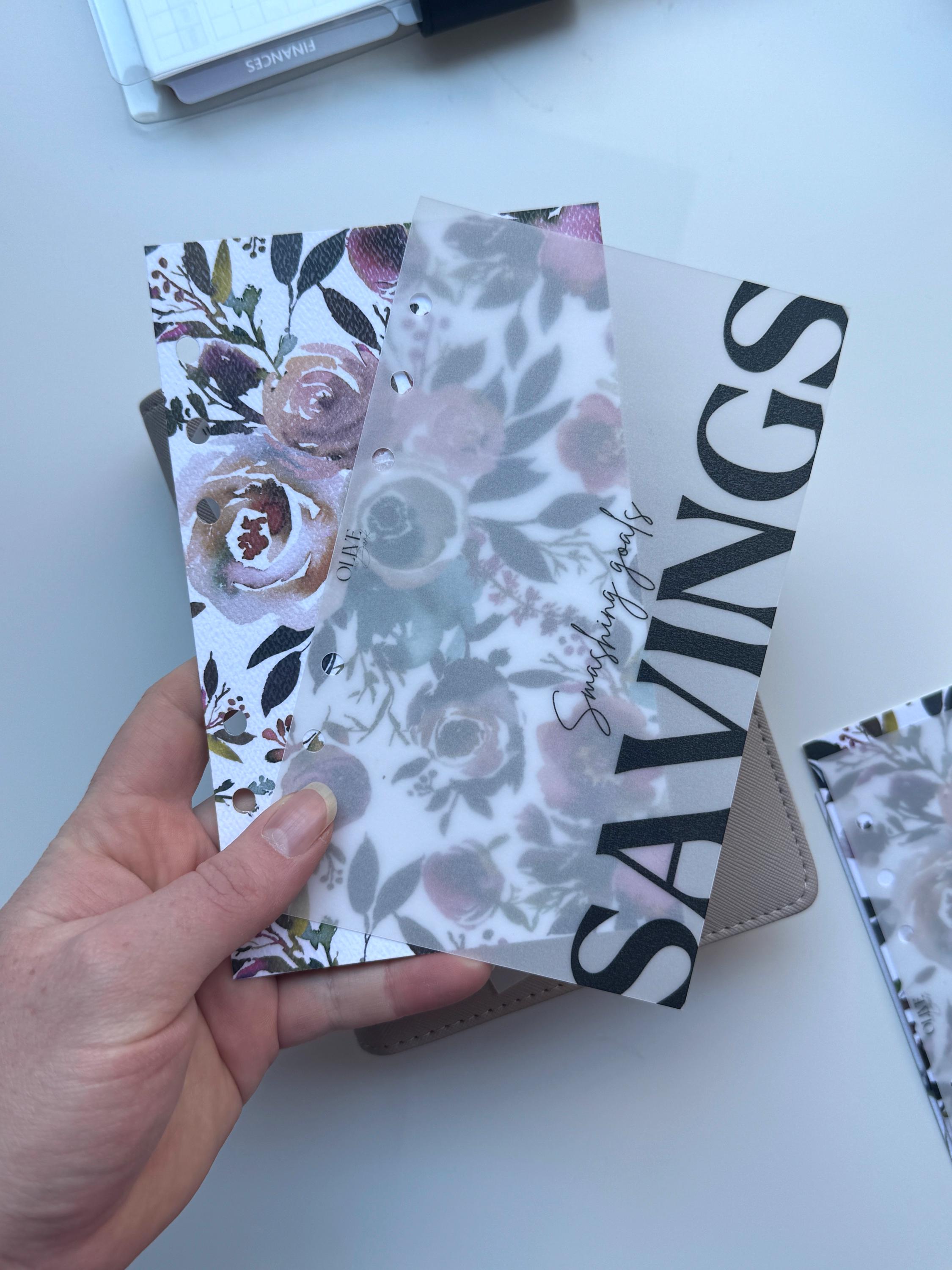 Rose Savings Dashboard, Planner Dashboard, Rose Dashboard - Etsy