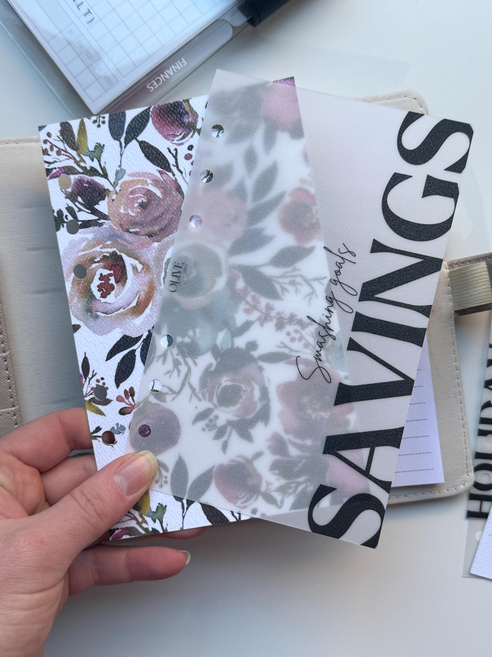 Rose Savings Dashboard, Planner Dashboard, Rose Dashboard - Etsy