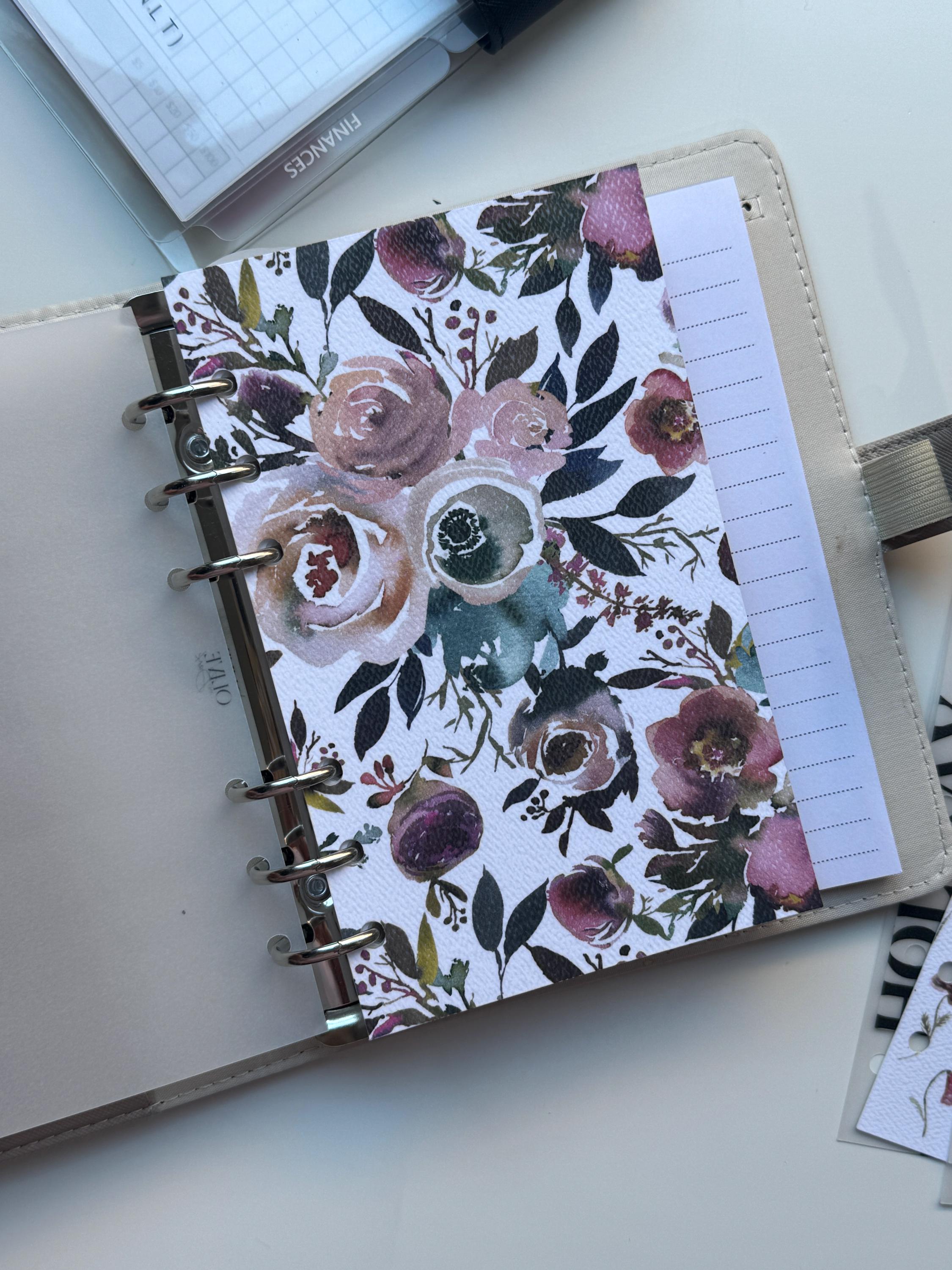 Rose Savings Dashboard, Planner Dashboard, Rose Dashboard - Etsy