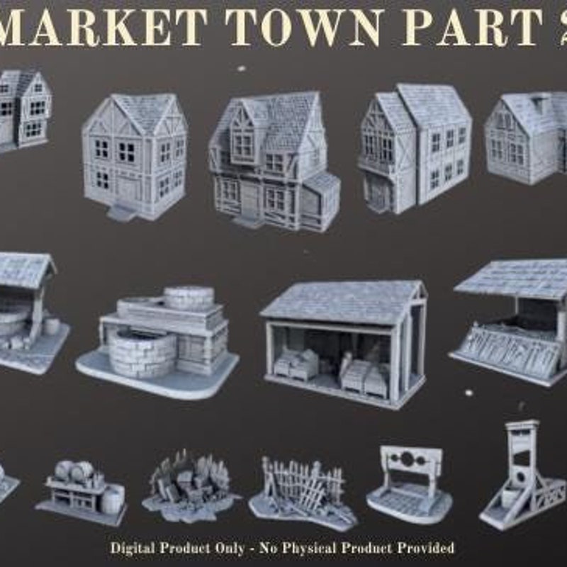 Table Top Fantasy Buildings - Etsy