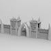 Orc Outpost or City Walls Table Top Gaming Terrain .stl 3D Printer ...
