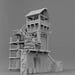 Medieval Watchtower Building Table Top Gaming Terrain .stl 3D Printer ...
