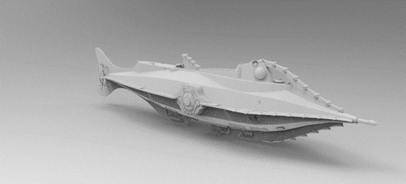 Nautilus Submarine STL – 28mm Printable Steampunk Model for Victorian ...