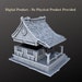 Japanese Architecture Terrain Bundle - STL 3D Printer Files (digital ...