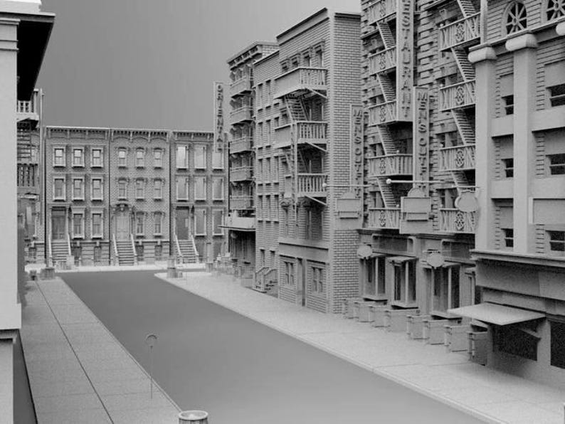 Urban City Terrain STL Set – Roaring 20s to Modern Skirmish – Downtown ...