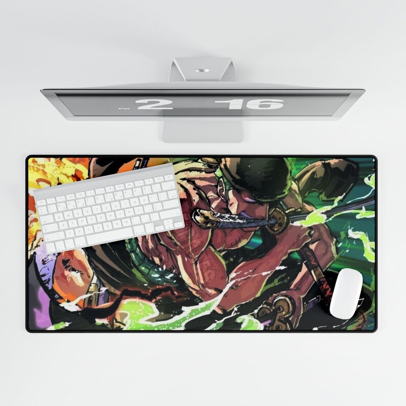Desk Mats One Piece Zoro - Etsy
