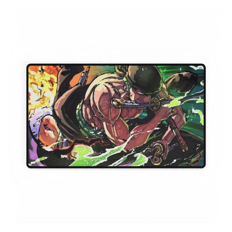 Desk Mats One Piece Zoro - Etsy