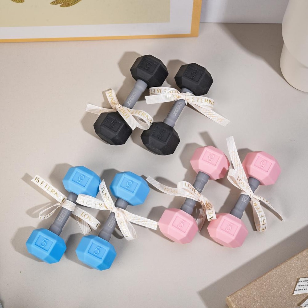 Miniature Baby Dumbbell Custom Name Toddler Dumbbell Gifts for Fitness ...