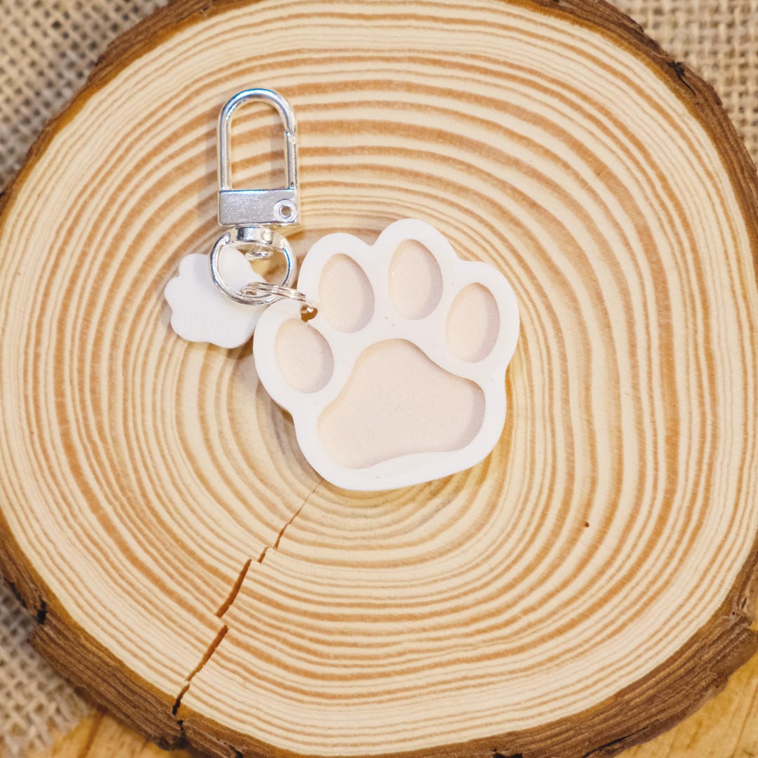 Paw Pet Tag- Custom Color 3D Printed Dog Tag, Cat Tag, Pet ID - Etsy