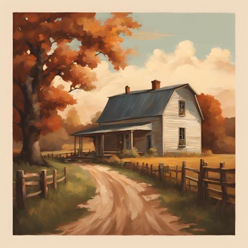 24 Charming Rural Farmhouse Prints - Etsy