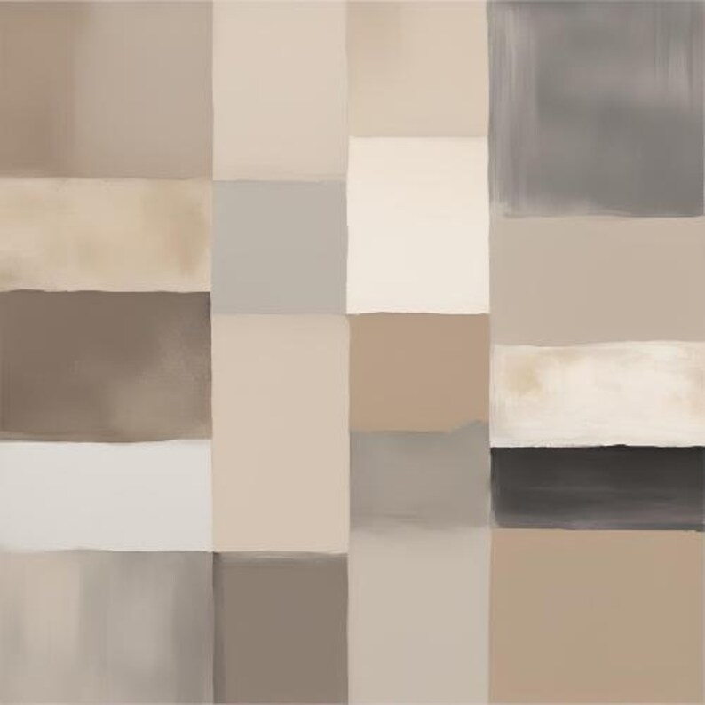 24 Neutral Color Palette Digital Prints - Etsy