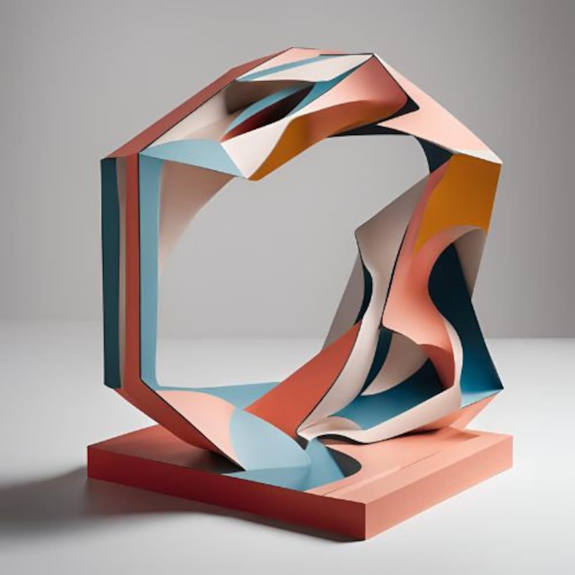 Void & Volume: 24 Abstract 3D Sculpture Prints - Etsy