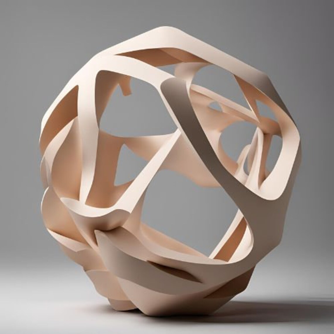 Void & Volume: 24 Abstract 3D Sculpture Prints - Etsy