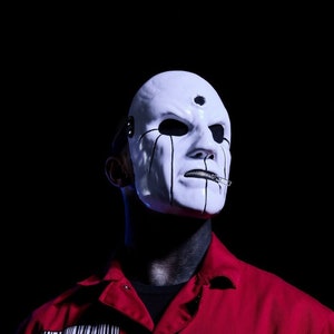 Slipknot Eloy Casagrande Mask White and Black Mask New Original Pattern ...