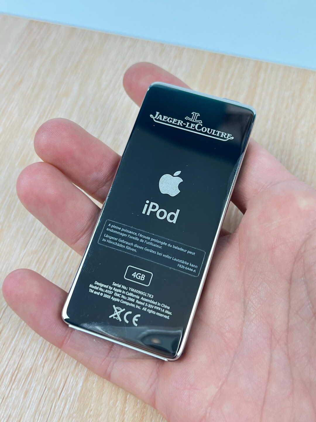 Rare Apple Ipod Nano 1st Gen - Jaeger Lecoultre Engraved - Mint ...