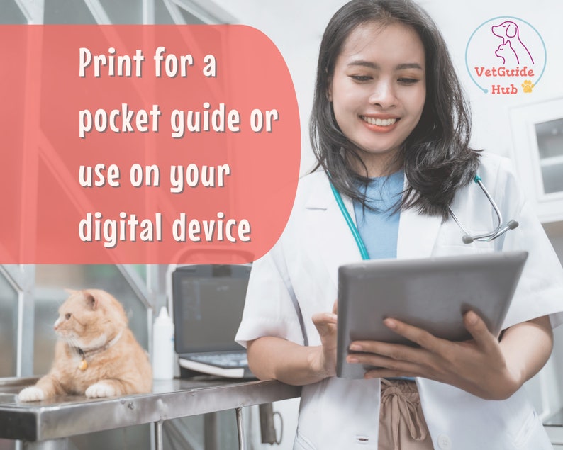 Vet Med Math Calculation Quick Reference Guide | for Vet Nurses, Vet ...