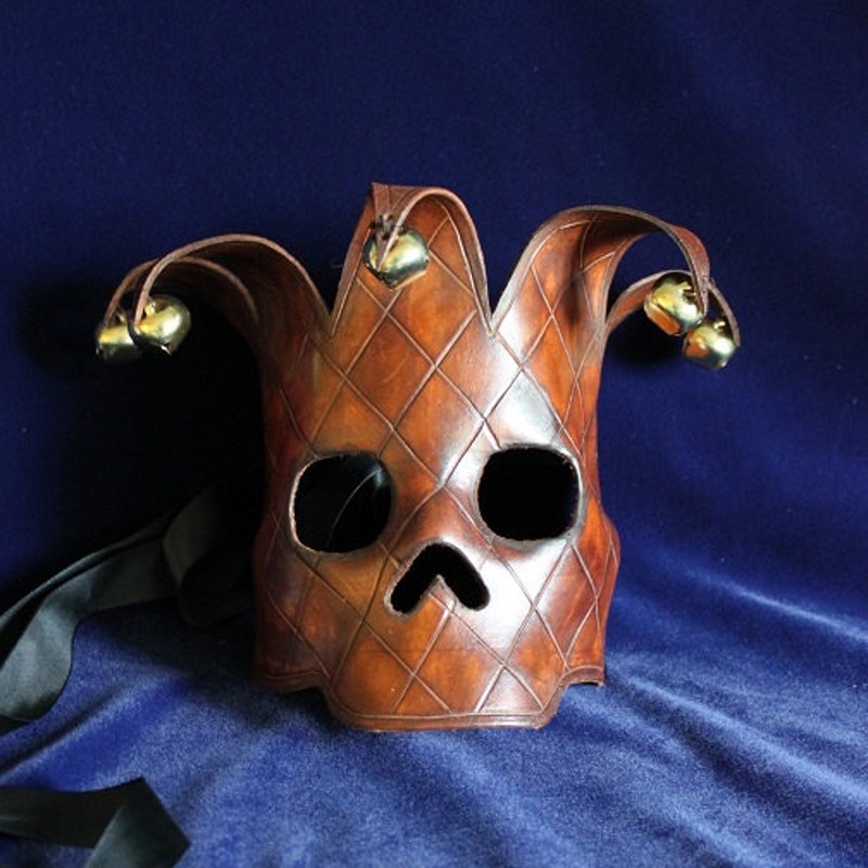 Leather Skull Mask - Etsy