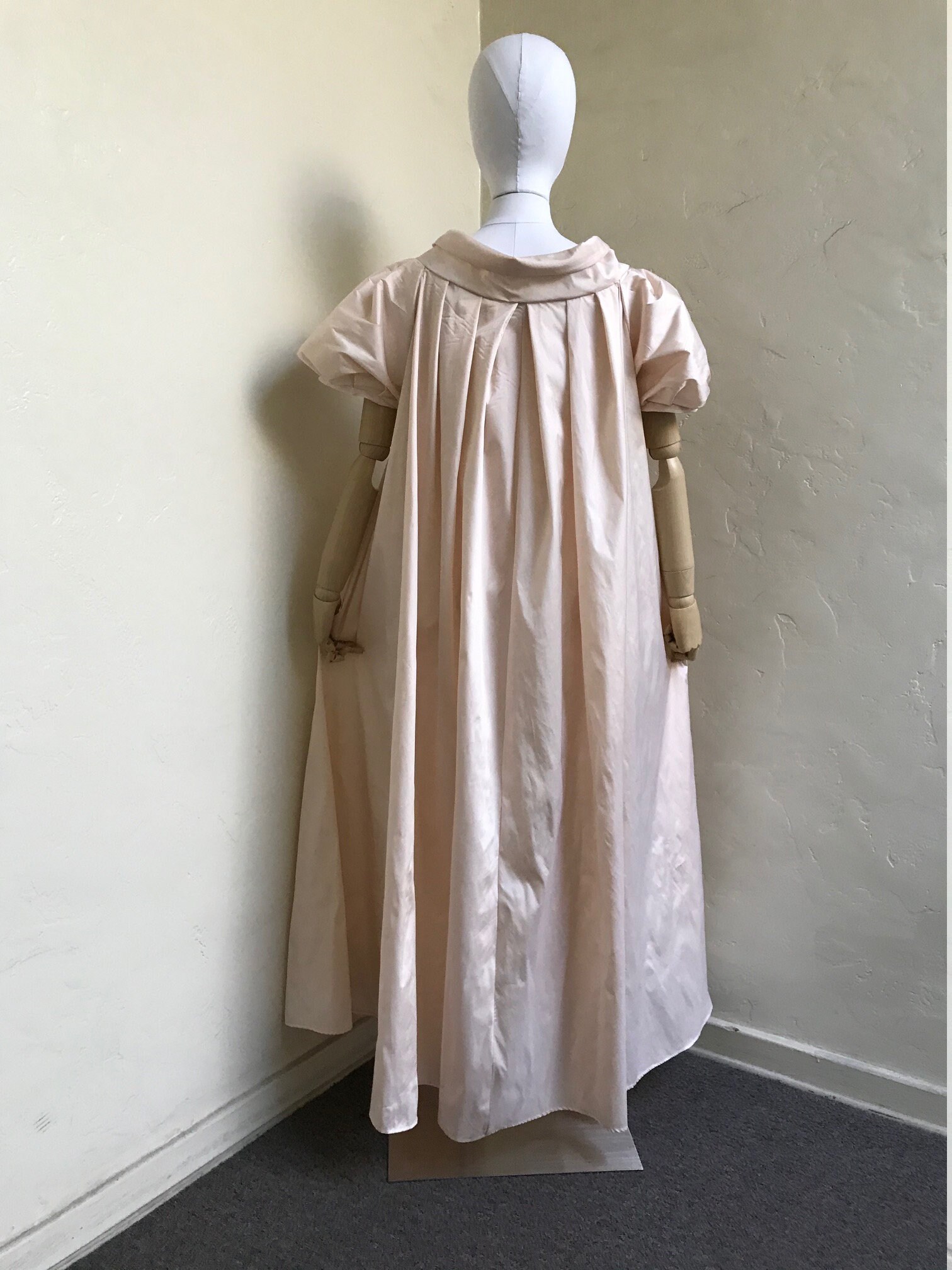 Midsummer Blush 'Cathy' Robe Dress in Silk blend | Etsy