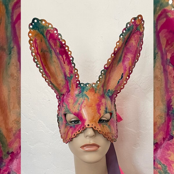 Rabbit Mask - Etsy