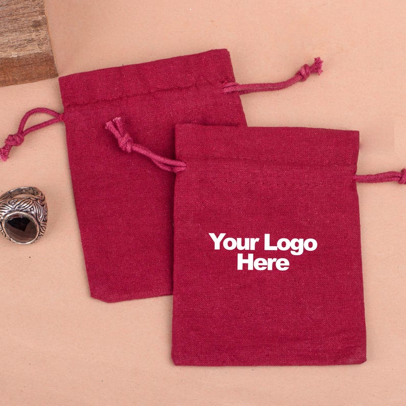 100 Personalized Logo Branding Options, Custom Drawstring Bags With ...