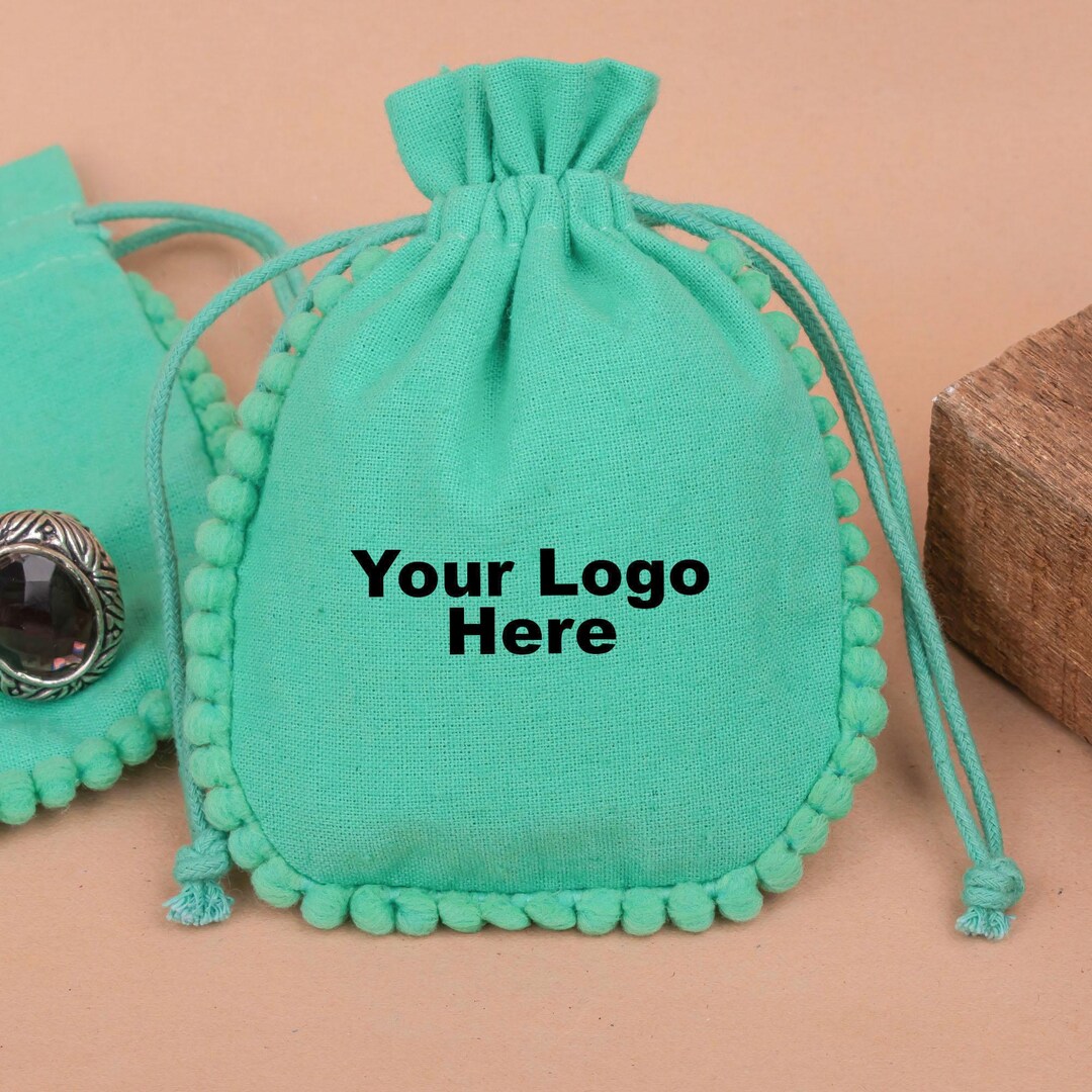 100% Organic Cotton Ayurveda Bags, Mini Pouches, Eco Friendly Small ...