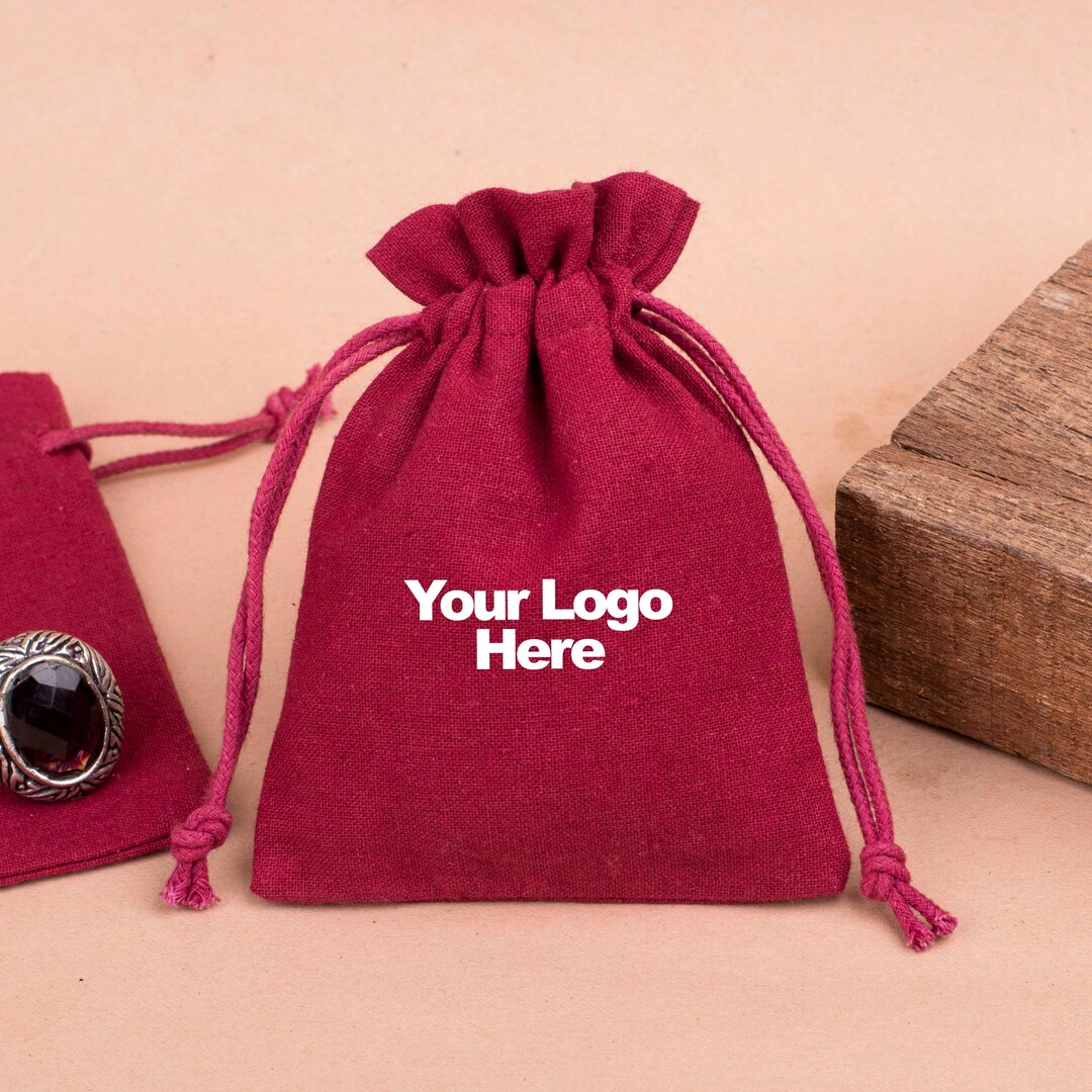 100 Personalized Logo Branding Options, Custom Drawstring Bags With ...