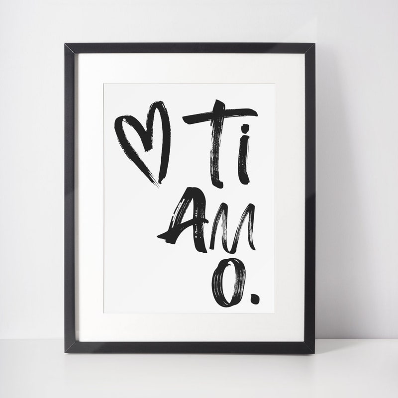 Ti Amo - Etsy