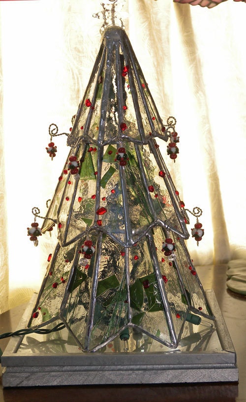 Lighted Three Tier Christmas Tree. - Etsy
