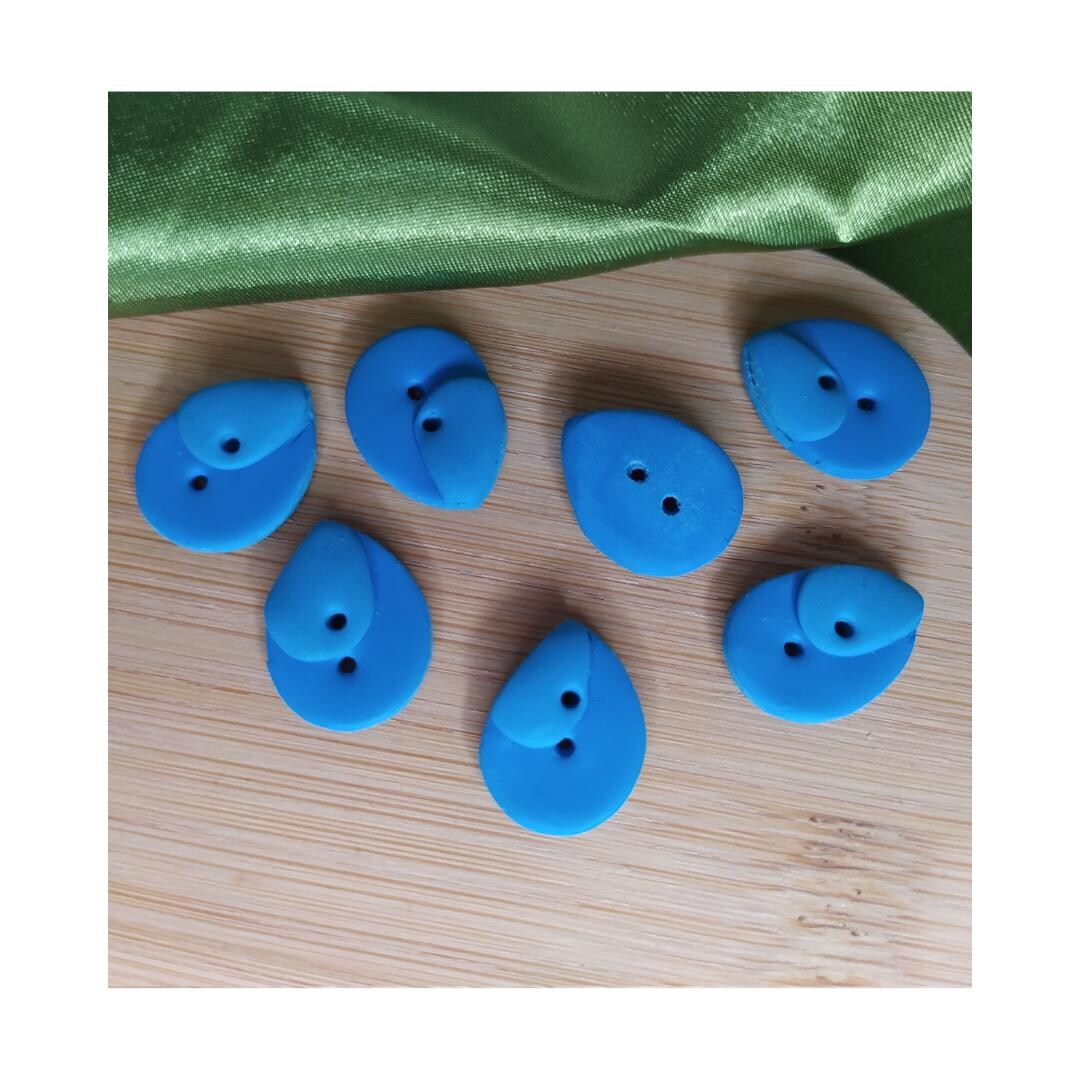 Tear/drop Buttons - Etsy