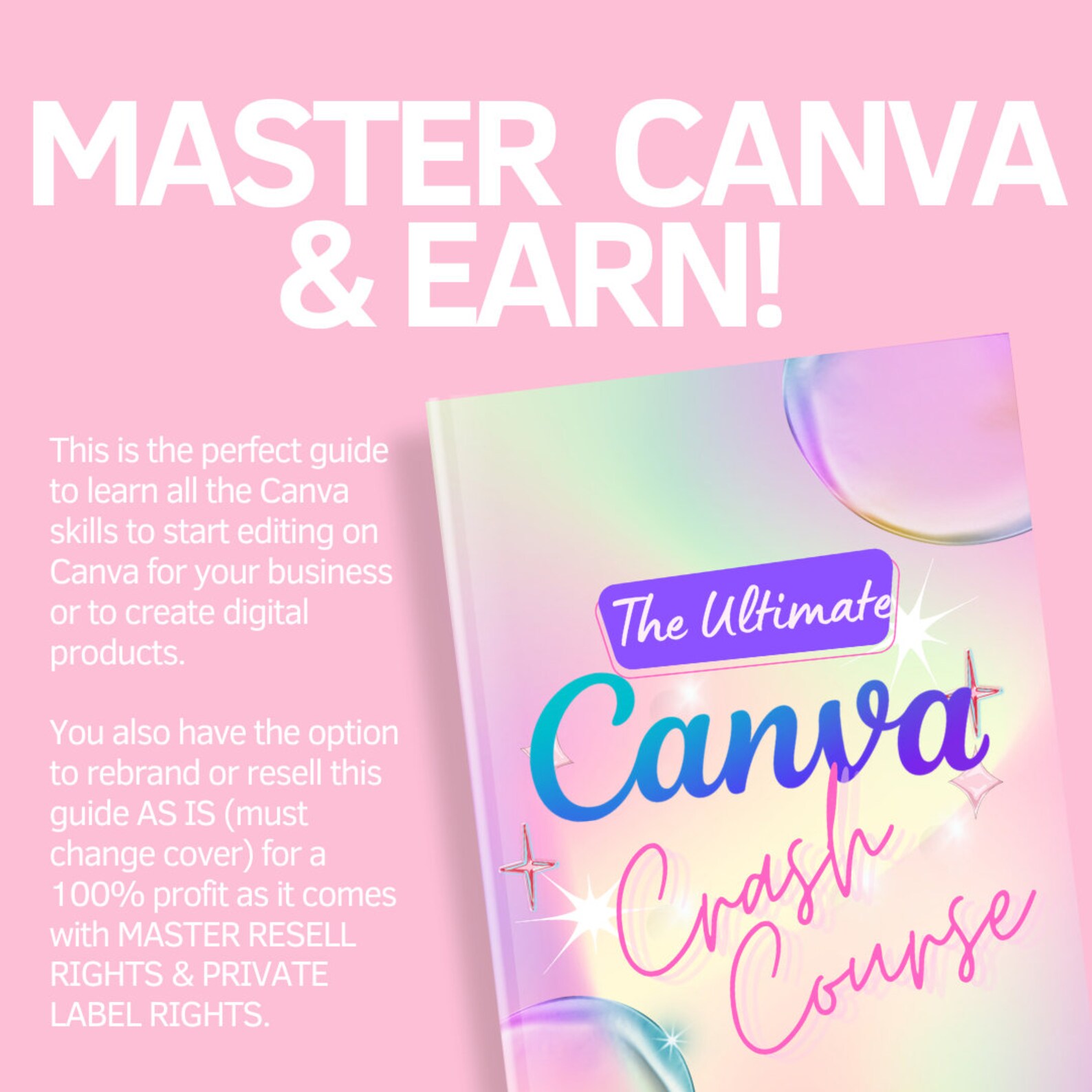 Canva Course | How to Use Canva Guide | Learn Canva | Master Resell ...