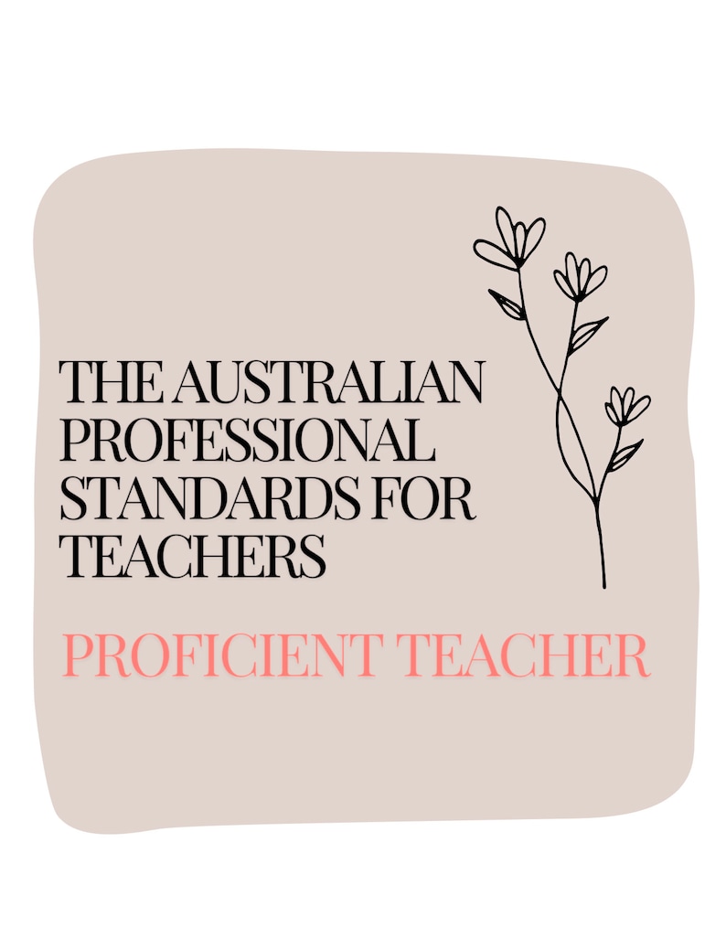 The Australian Professional Standards for Teachers - Etsy