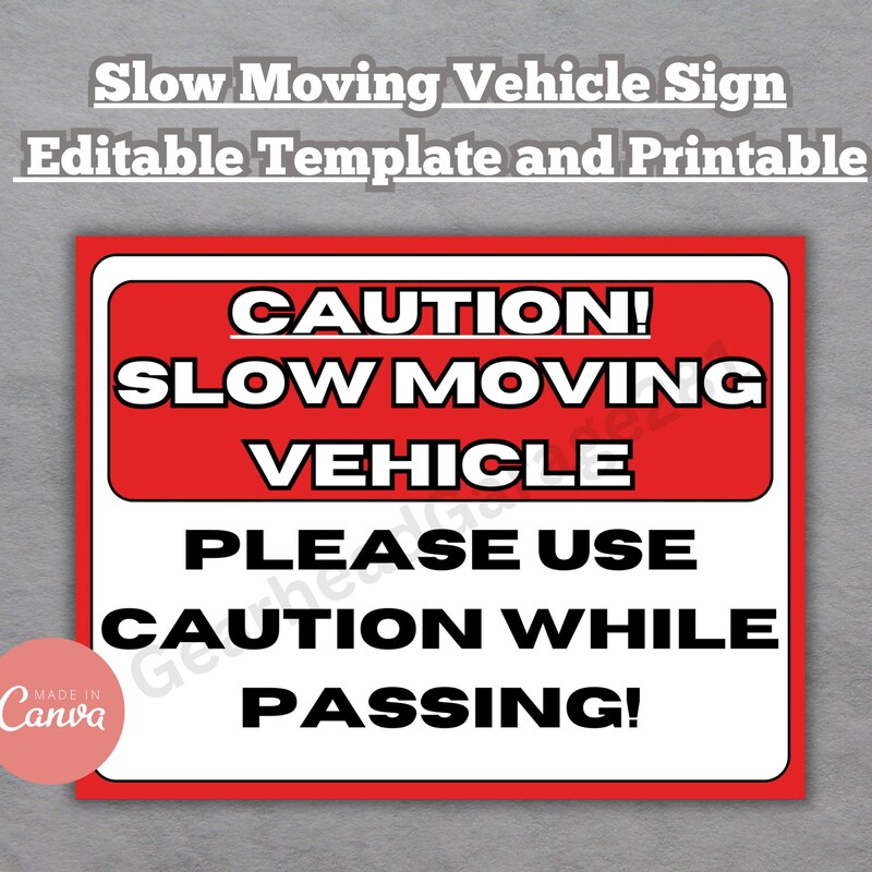 Slow Down Signs - Etsy