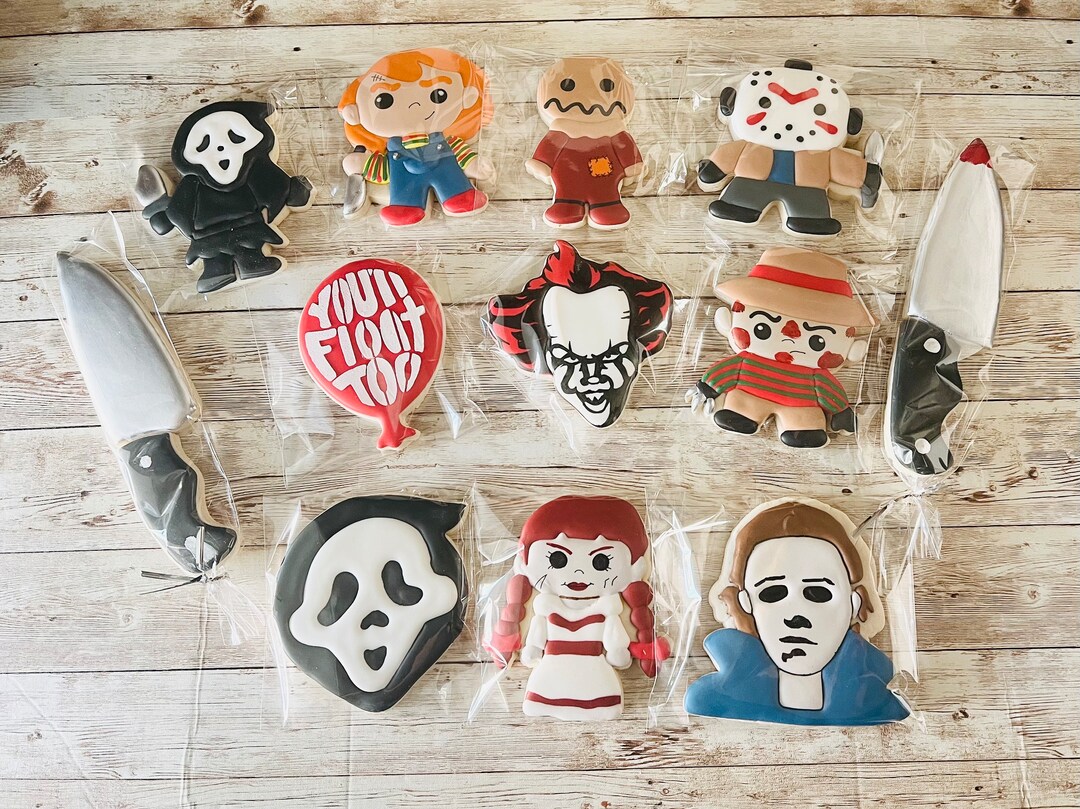 Horror Character Cookies - Etsy