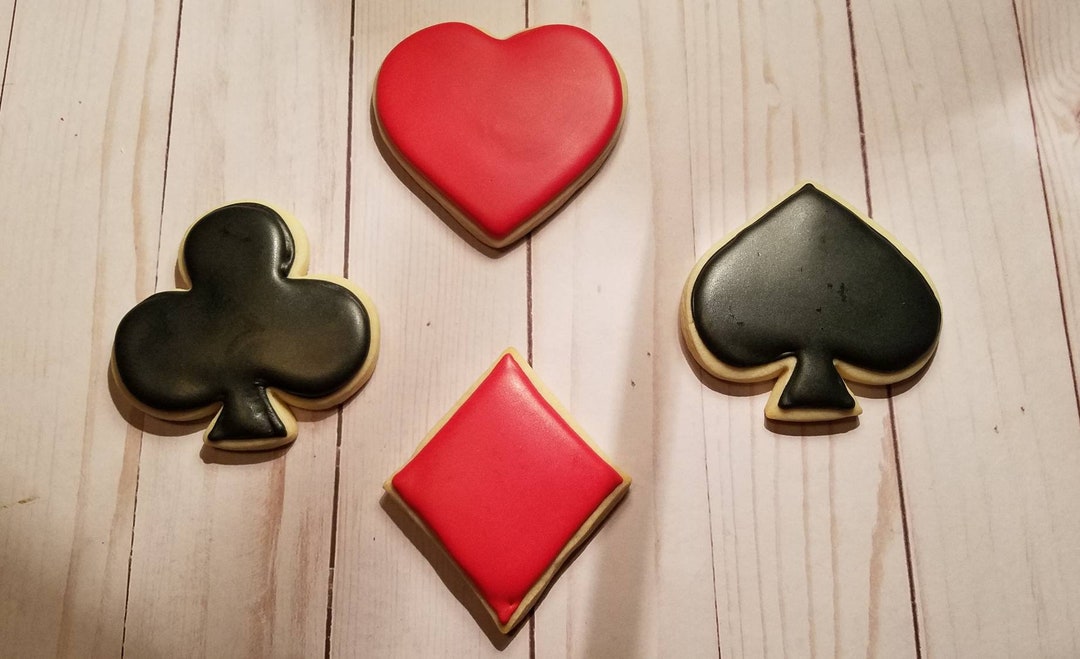 Poker Party Cookie Set - Etsy