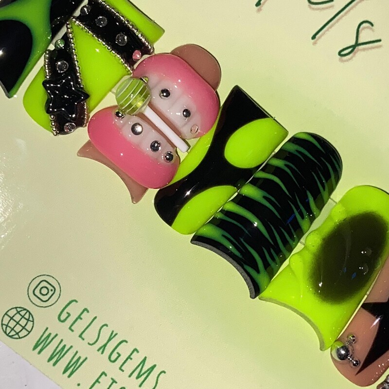 Duck Nails Y2k - Etsy