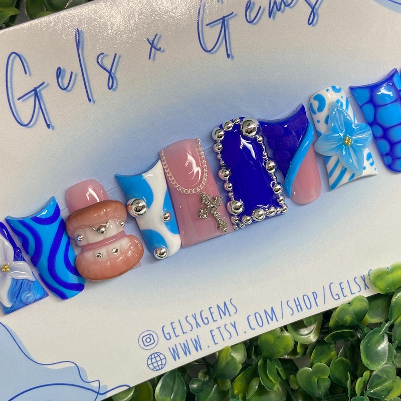 Medium Halloween Nails 3d - Etsy