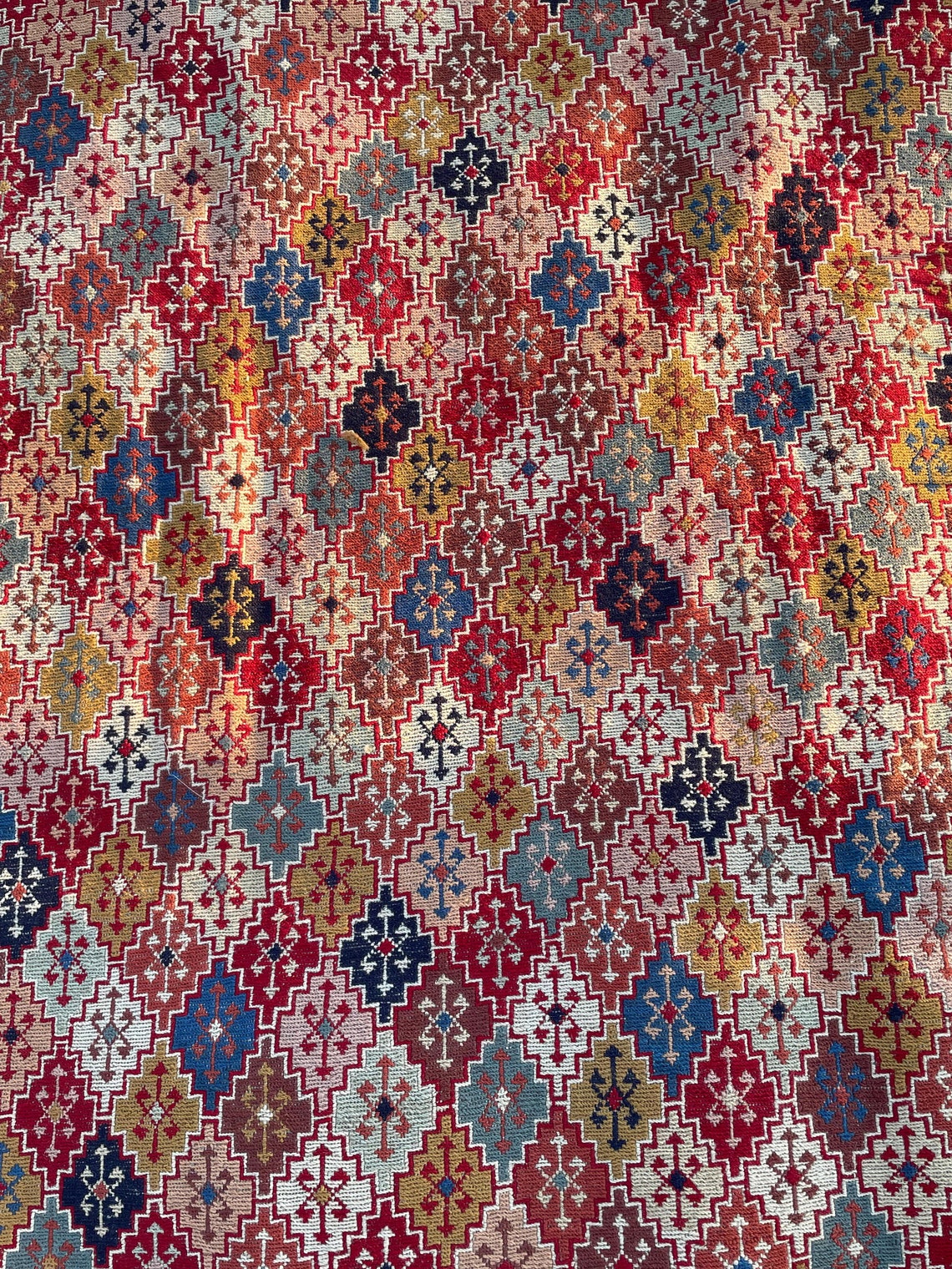 Mesopotamian Rug, Handmade Woven Rug, Wool Woven Rug, Rug Woven With ...