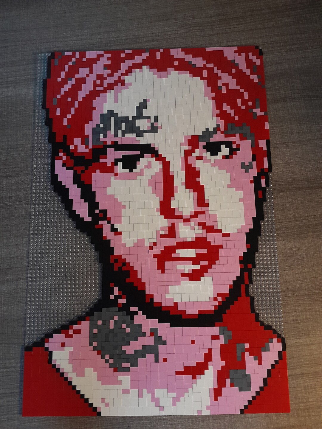 Lil Peep Lego Pixel Art 6144 Lego Cell. Wall Hanger and Frame of Choice ...