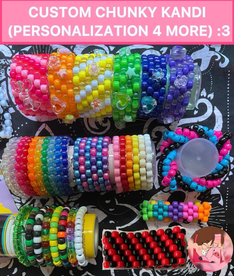 Custom Kandi Bracelets! - Etsy