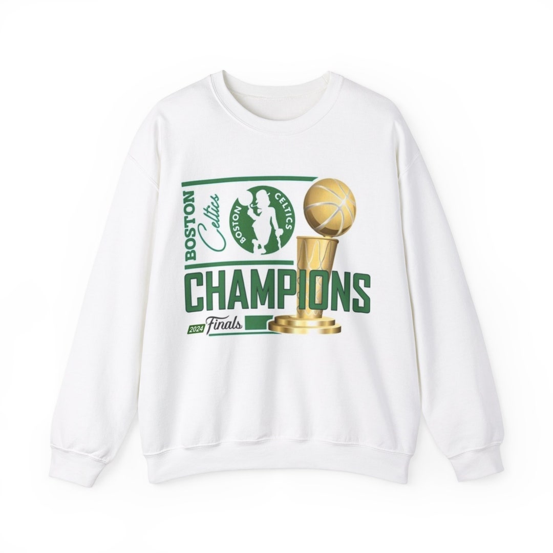 Boston Celtics 2024 NBA Champions Sweatshirt, Boston Celtics Gifts - Etsy
