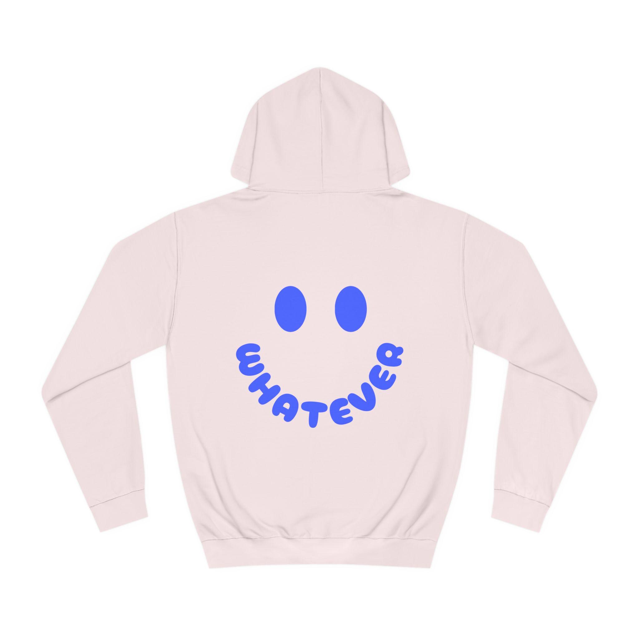 Whatever Hoodie (blue Logo) - Etsy