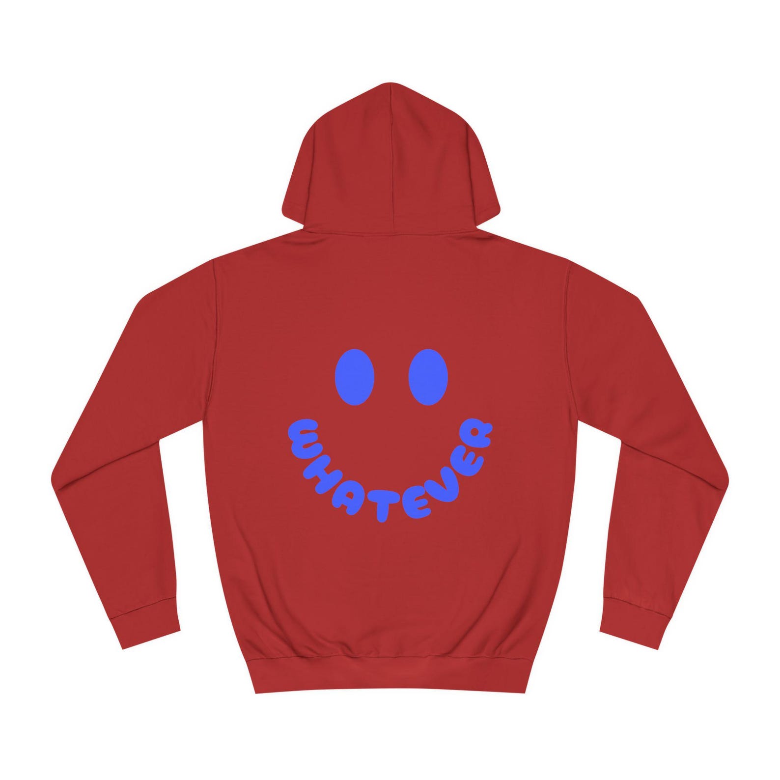 Whatever Hoodie (blue Logo) - Etsy