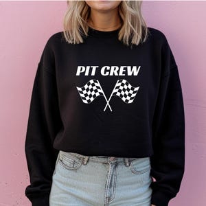 Pit Crew Shirt Matching Race Car Shirt Checkered Flag Shirt Dirt Track ...