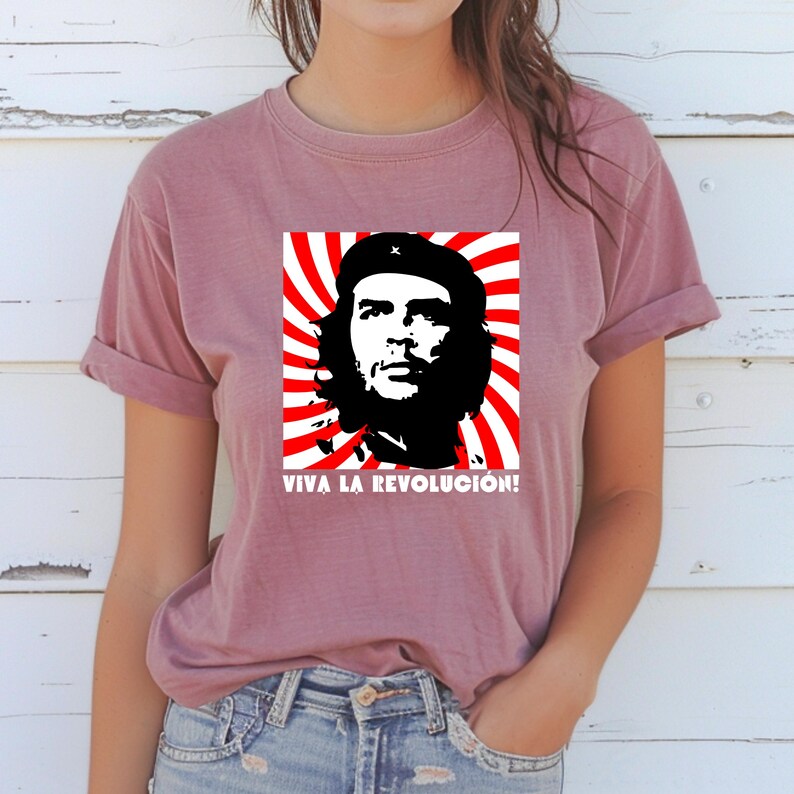 Che Guevara Shirt Ernesto Che Guevara T-shirt Revolution Shirt Viva La ...